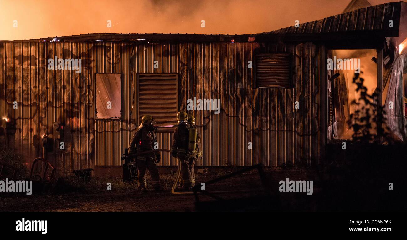 Burning barn hi-res stock photography and images - Alamy