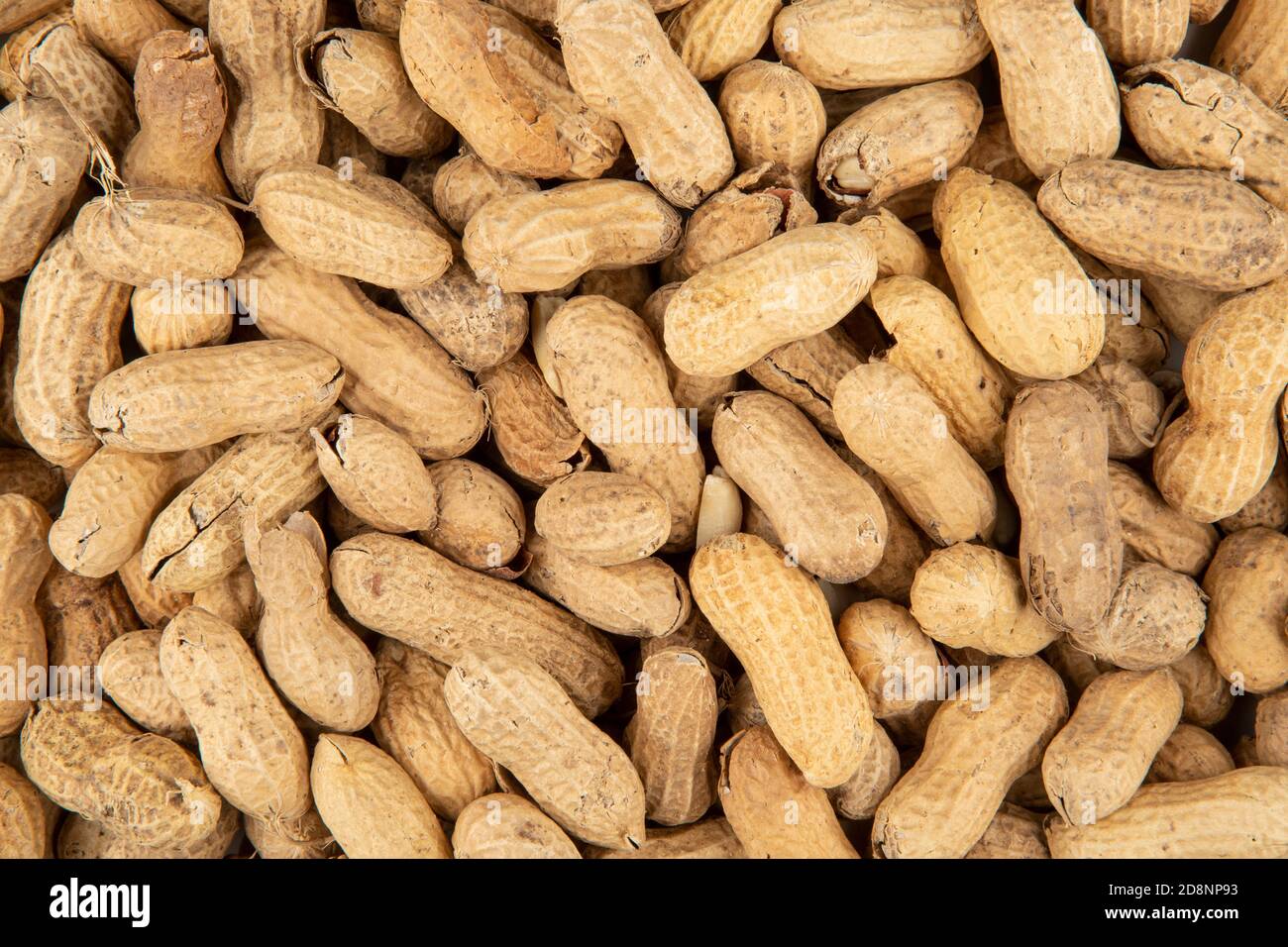 Peanuts texture - top view and closeup of the peanuts Stock Photo - Alamy