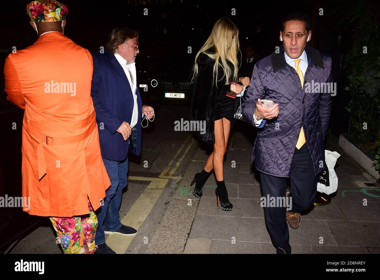 Robert Tchenguiz and Girlfriend Julia Dybowska Party With Christina ...