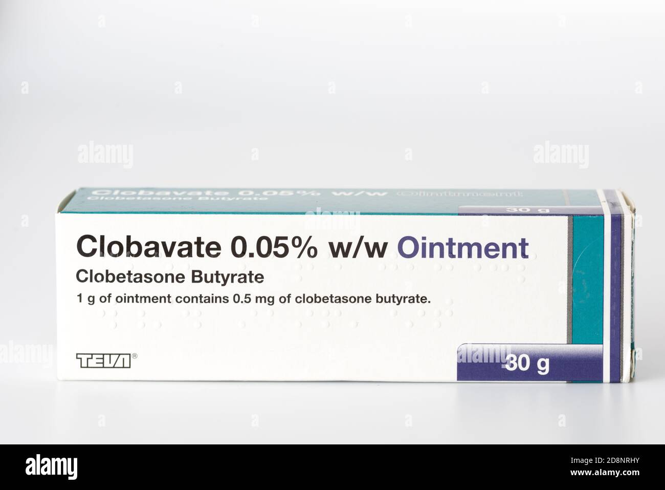 Clobavate ointment product photography Stock Photo - Alamy