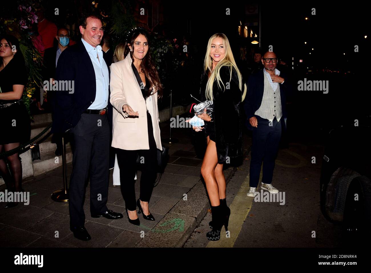 Robert Tchenguiz and Girlfriend Julia Dybowska Party With Christina ...