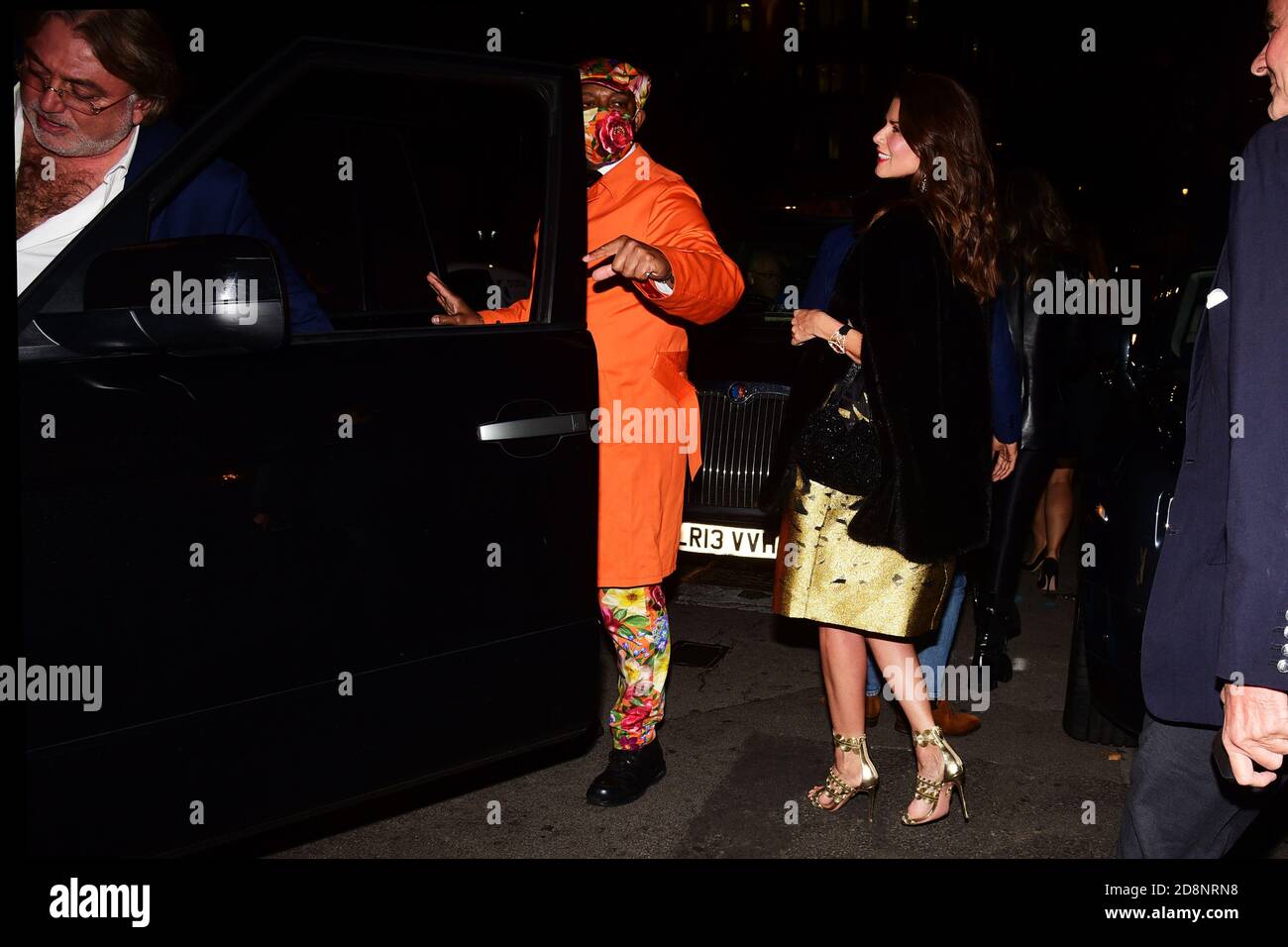 Robert Tchenguiz and Girlfriend Julia Dybowska Party With Christina ...
