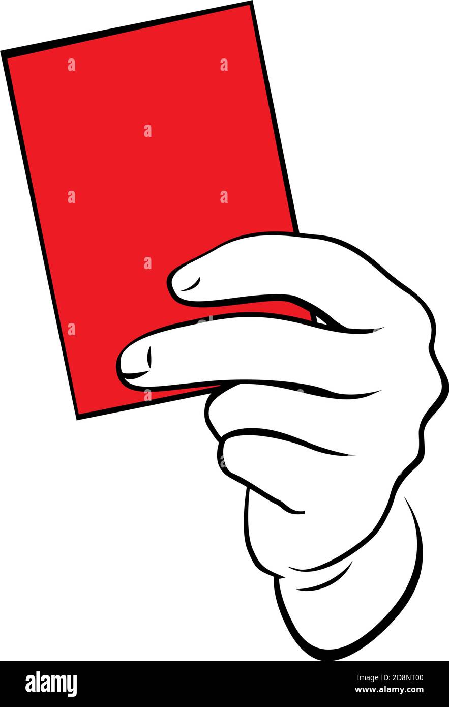 Hand with election card. Vector Illustration and icon Stock Vector ...