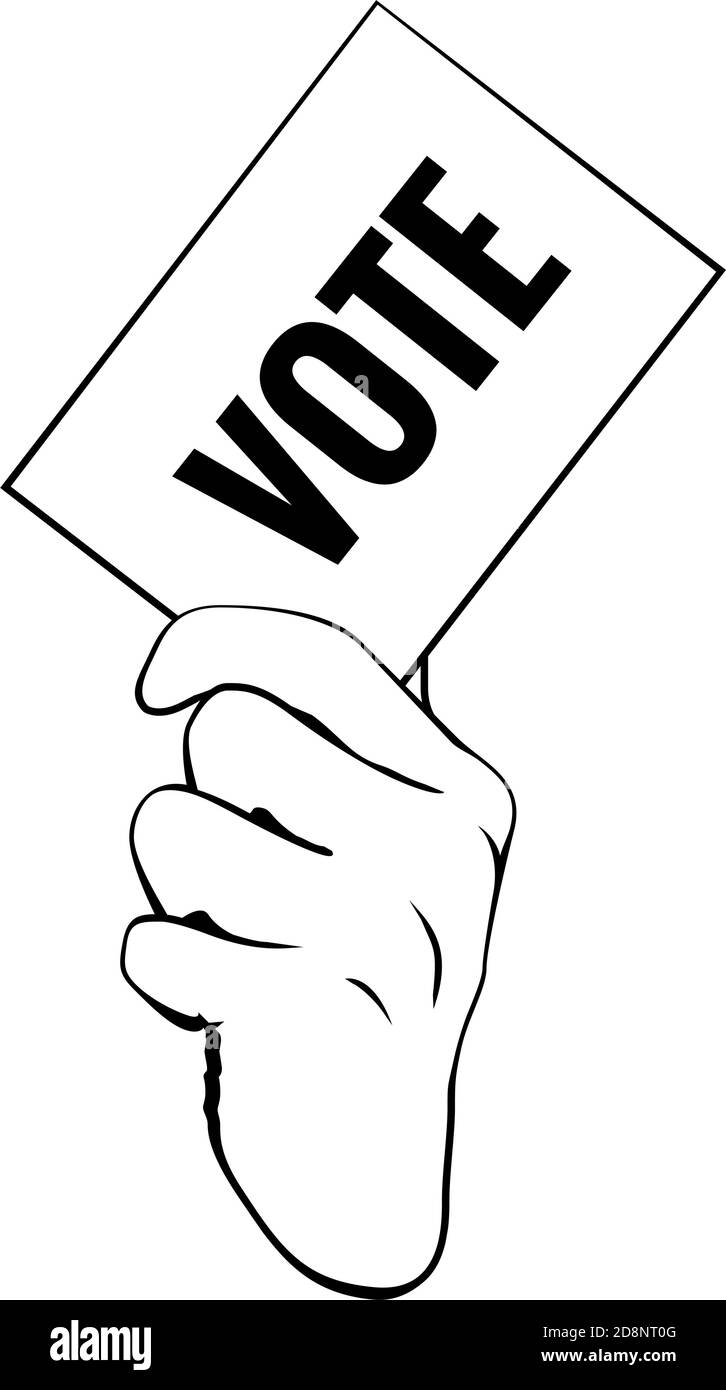 Voting Hand Vector