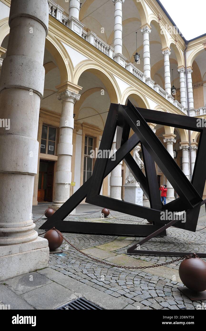 Art in the streets of Turin Stock Photo - Alamy