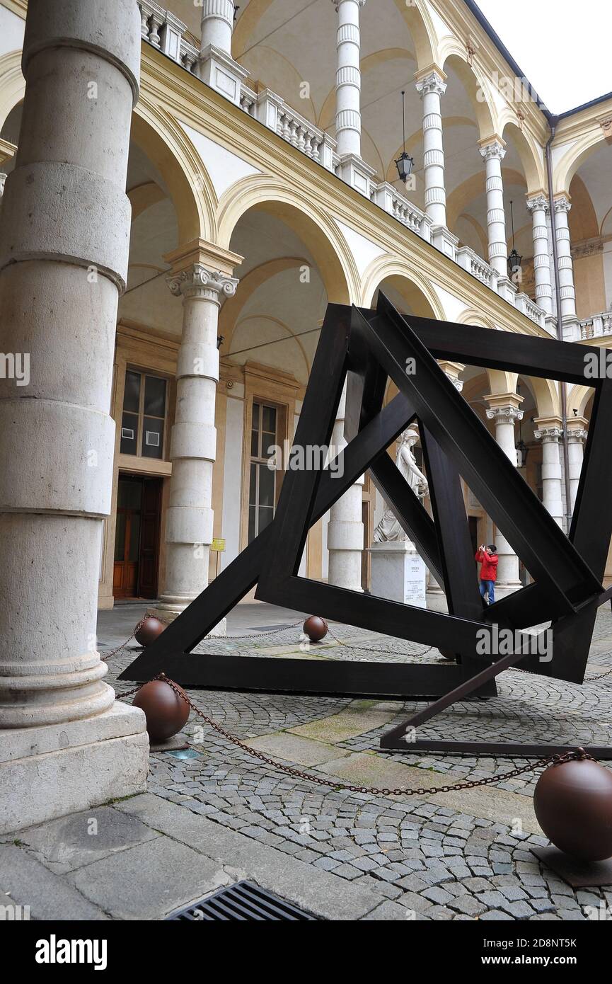 Art in the streets of Turin Stock Photo - Alamy