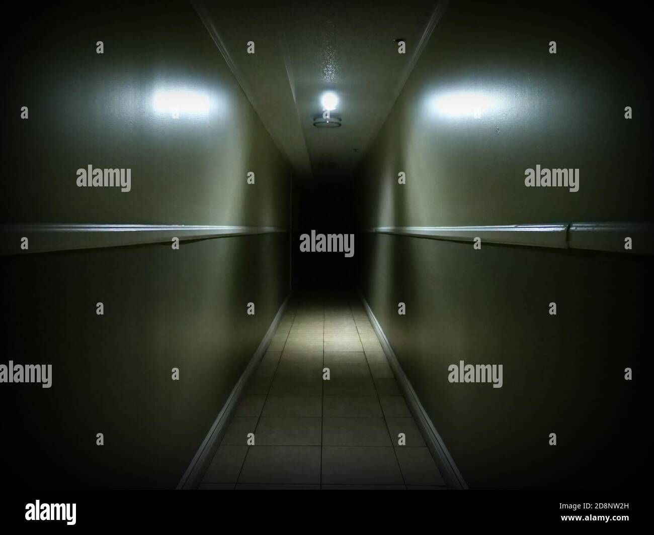 Down a dark hall hi-res stock photography and images - Alamy