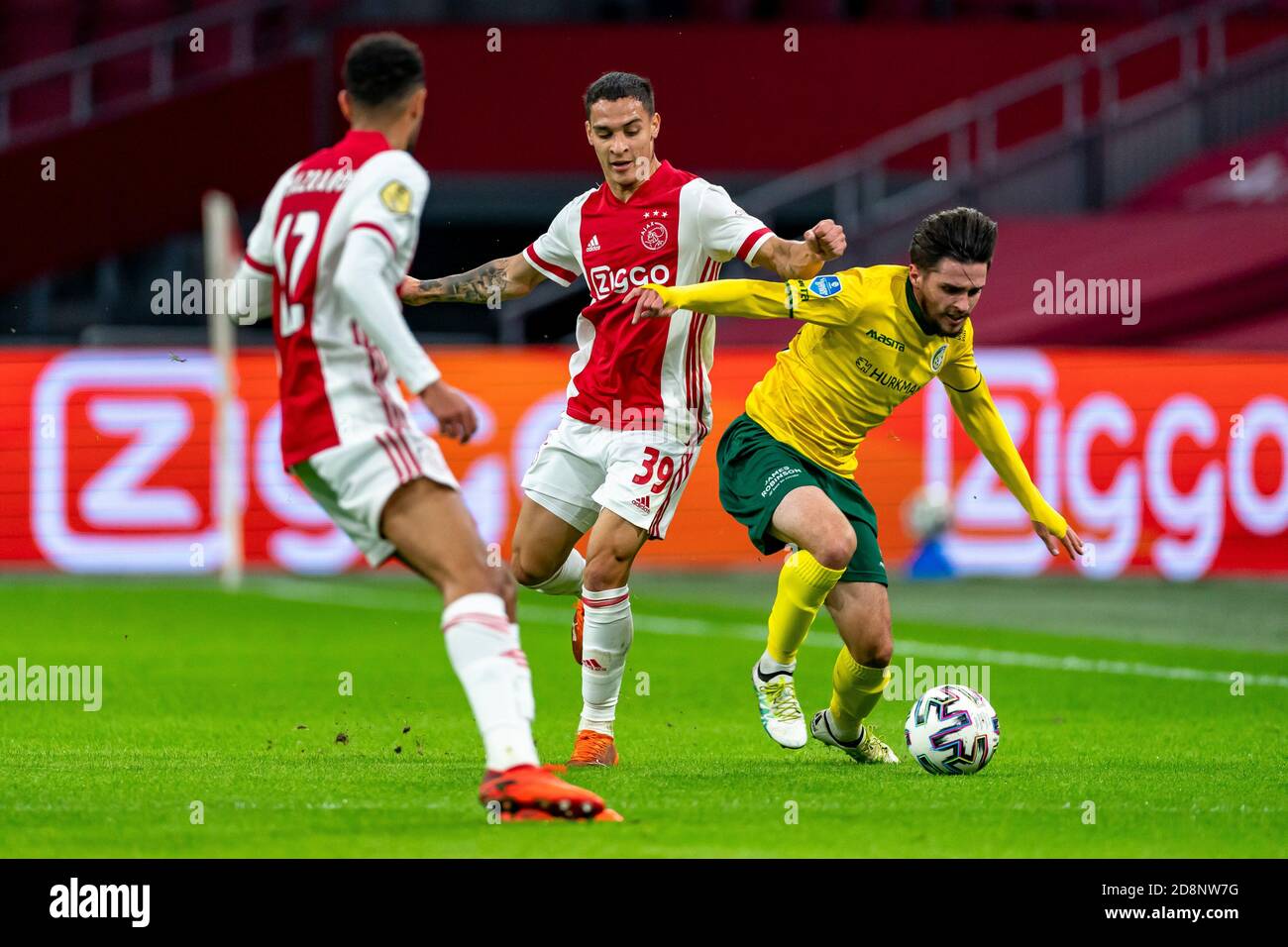 AMSTERDAM, Netherlands. 31st Oct, 2020. football, Johan Cruijff ArenA ...