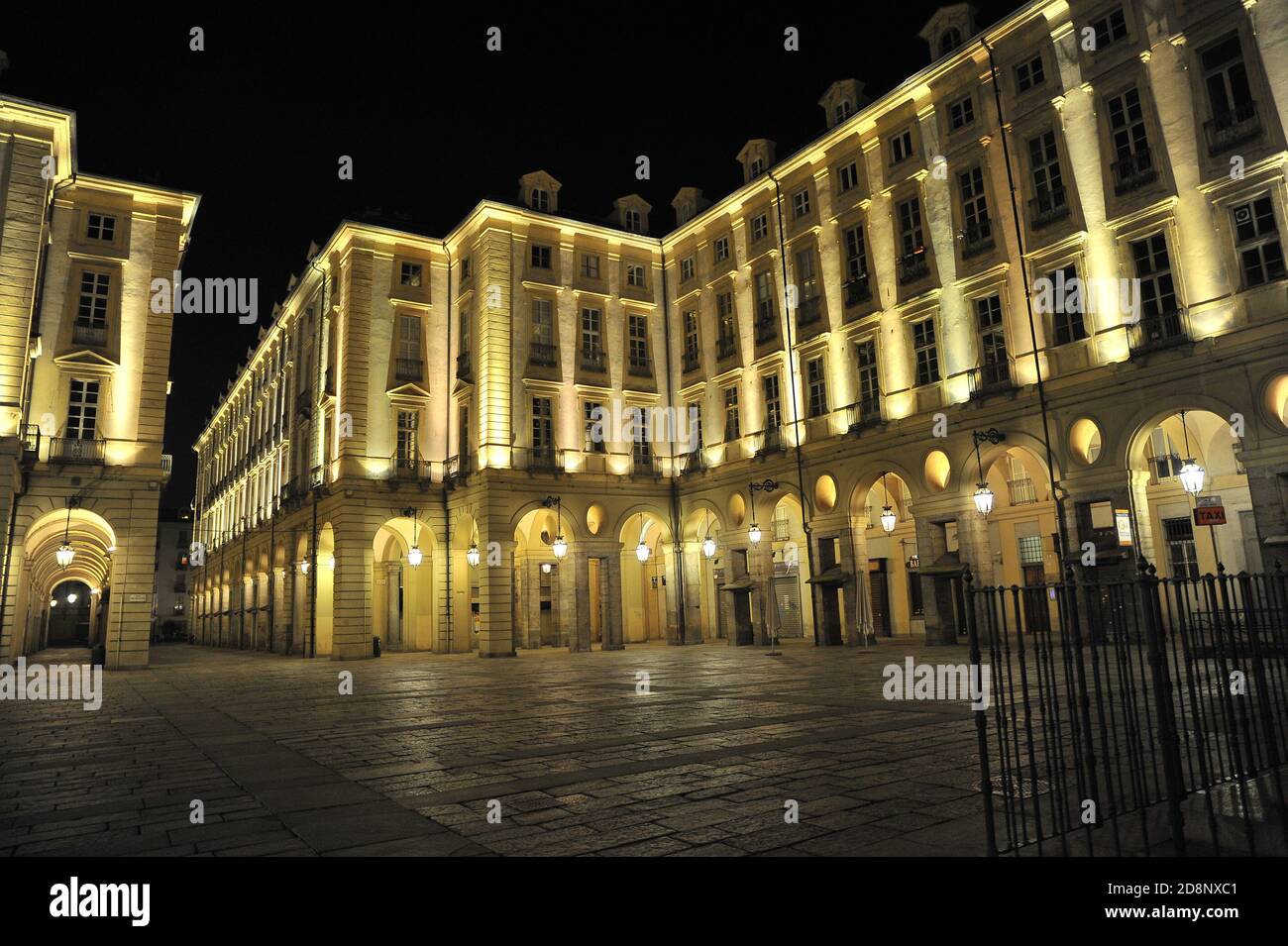 Artistic lights in Turin Stock Photo - Alamy