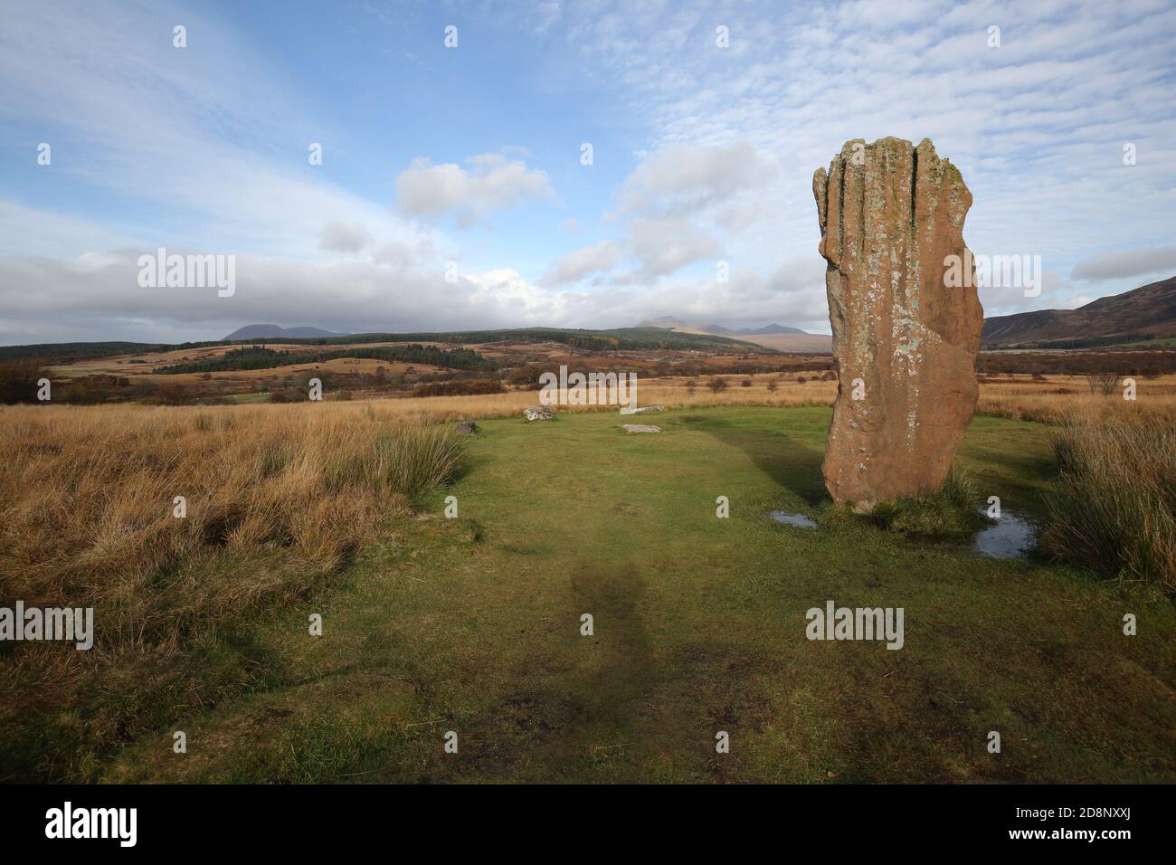 Isle of Arran, Ayrshire, Scotland, UK , Machrie Moor Stone Circle ...