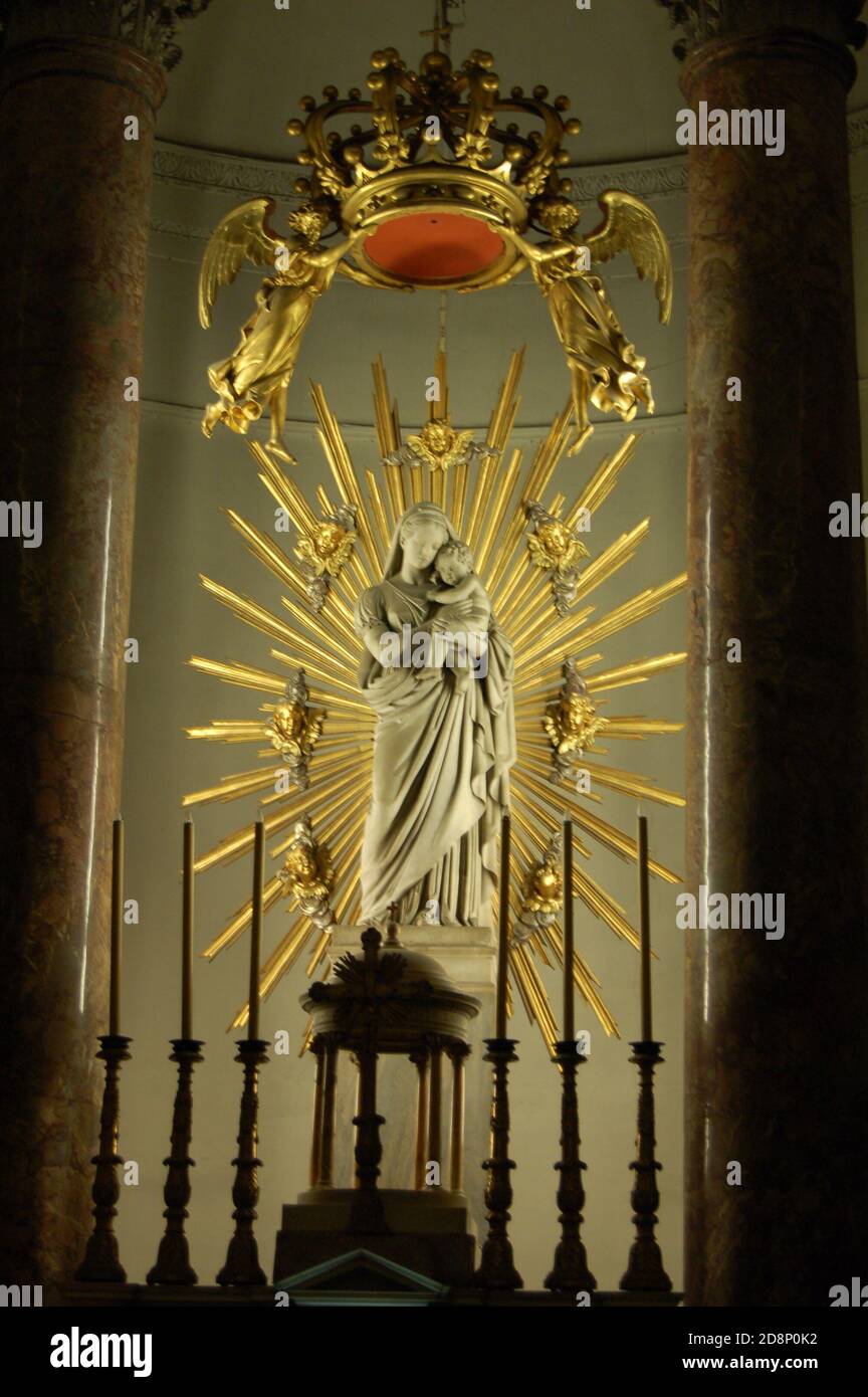 The church of Gran Madre Stock Photo - Alamy