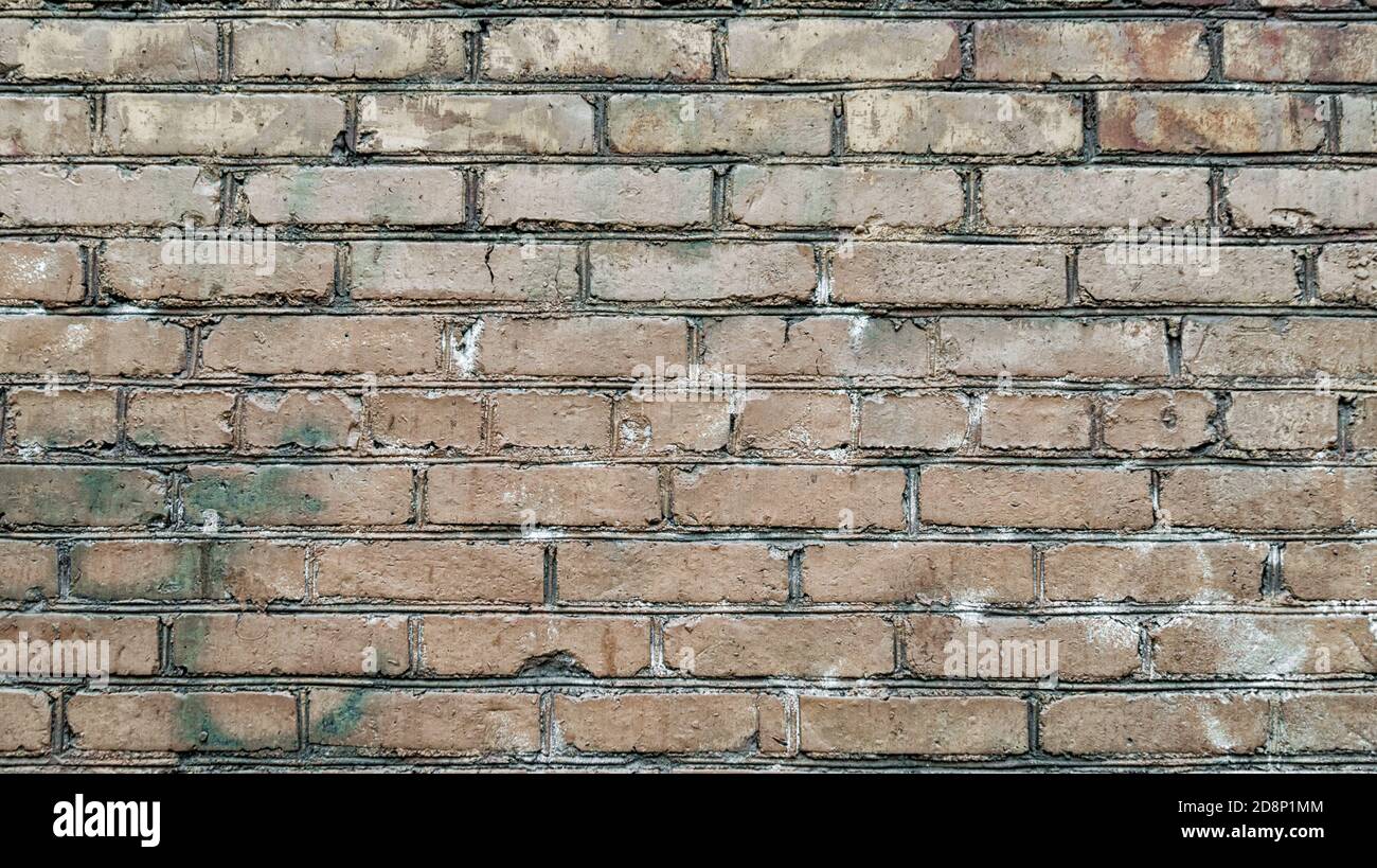 pattern old brick wall close up background Stock Photo - Alamy