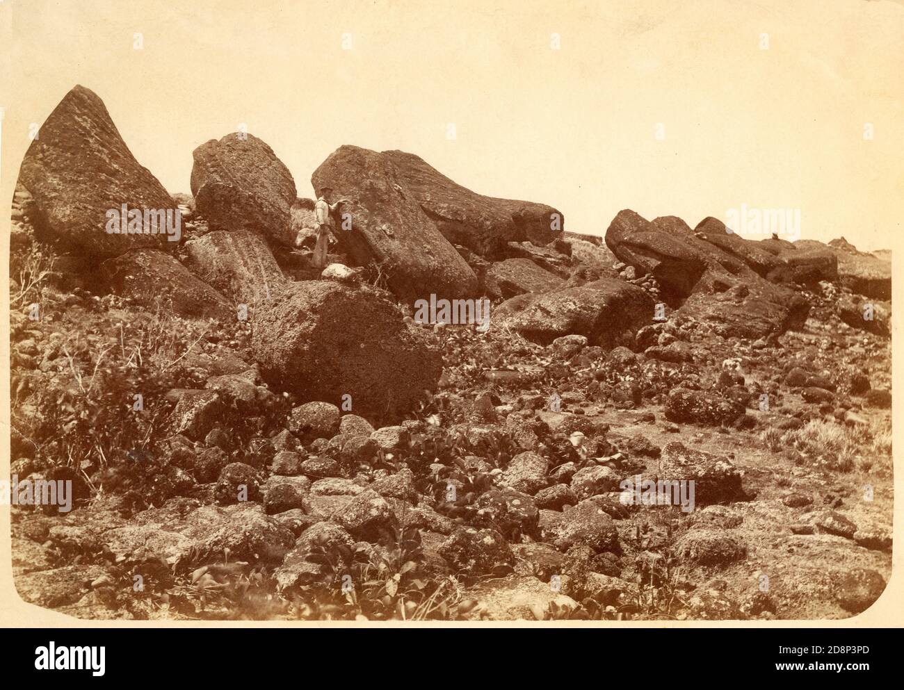 Easter Island History, 1886 Stock Photo - Alamy