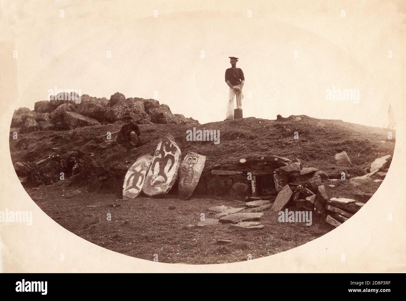 Easter Island History, 1886 Stock Photo - Alamy