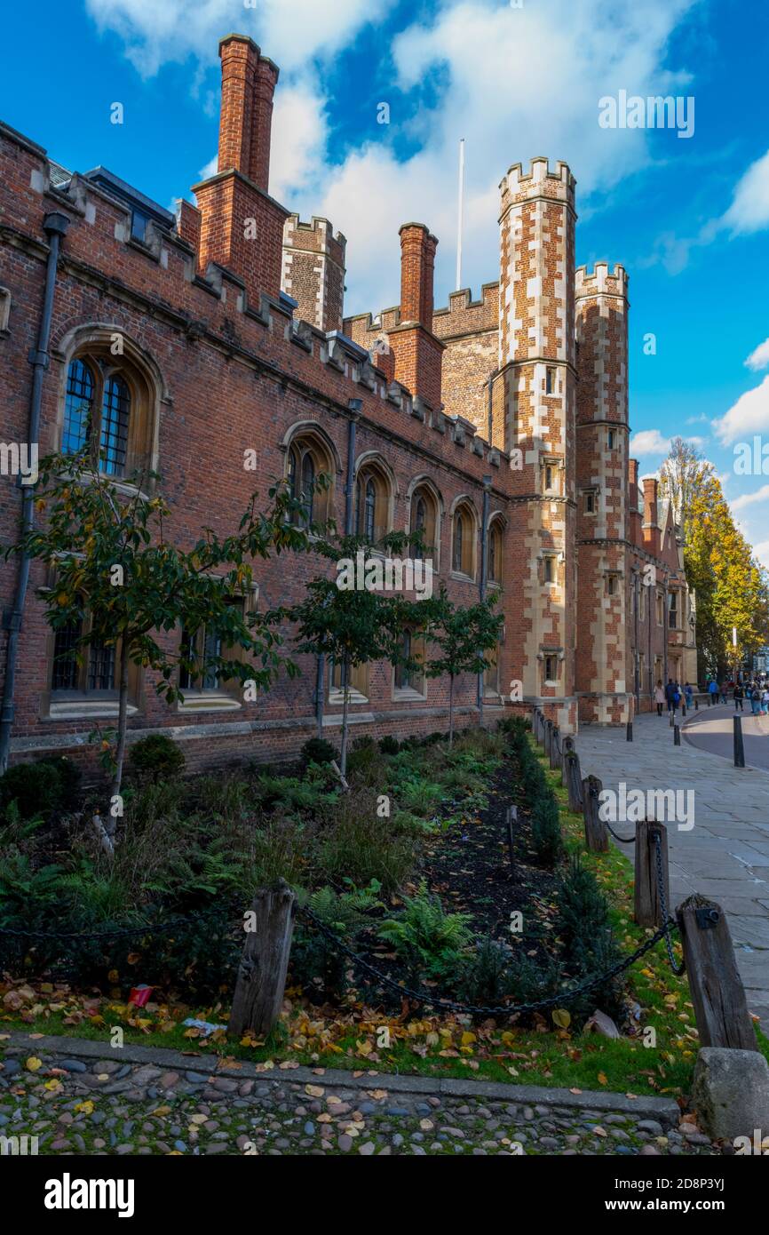 historic buildings and architecture in the autumn season in the city ...