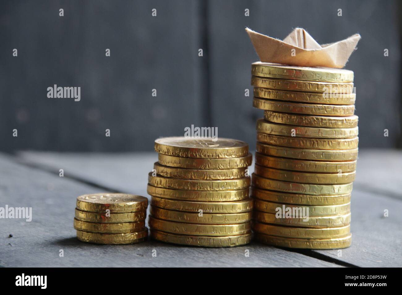 Sales and profit growth, increase sales or business growth concept ...