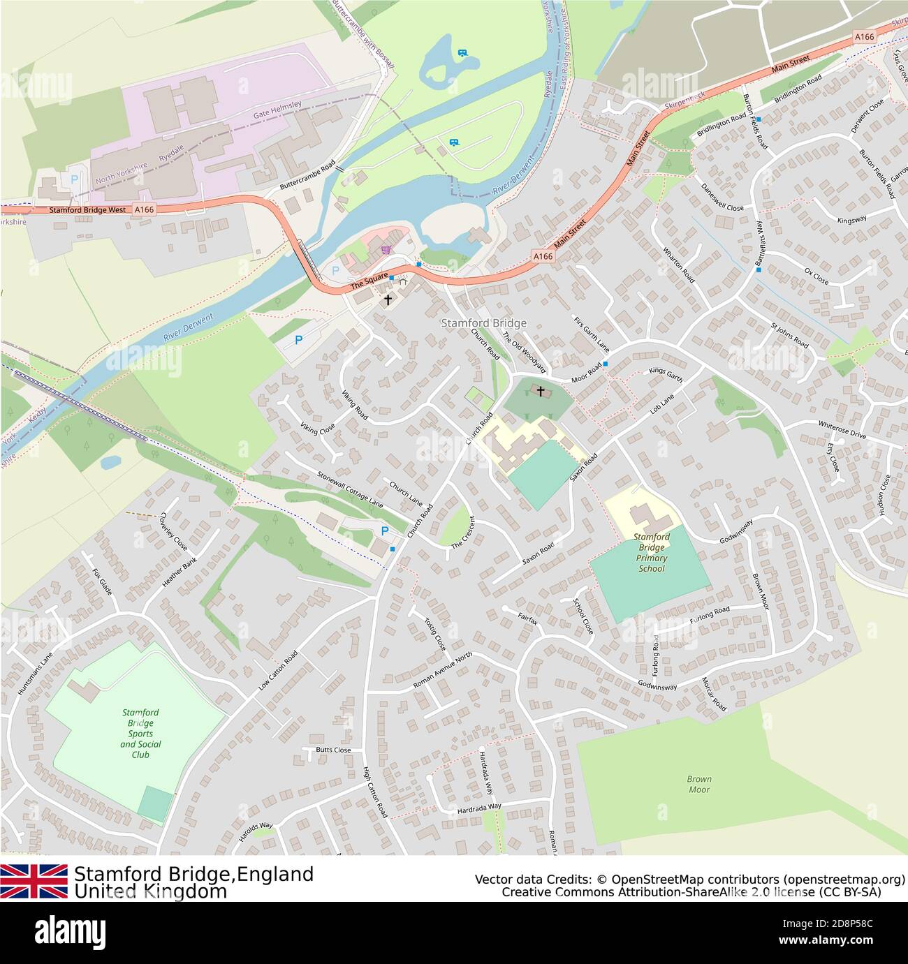 Leyland map Stock Vector Images - Alamy