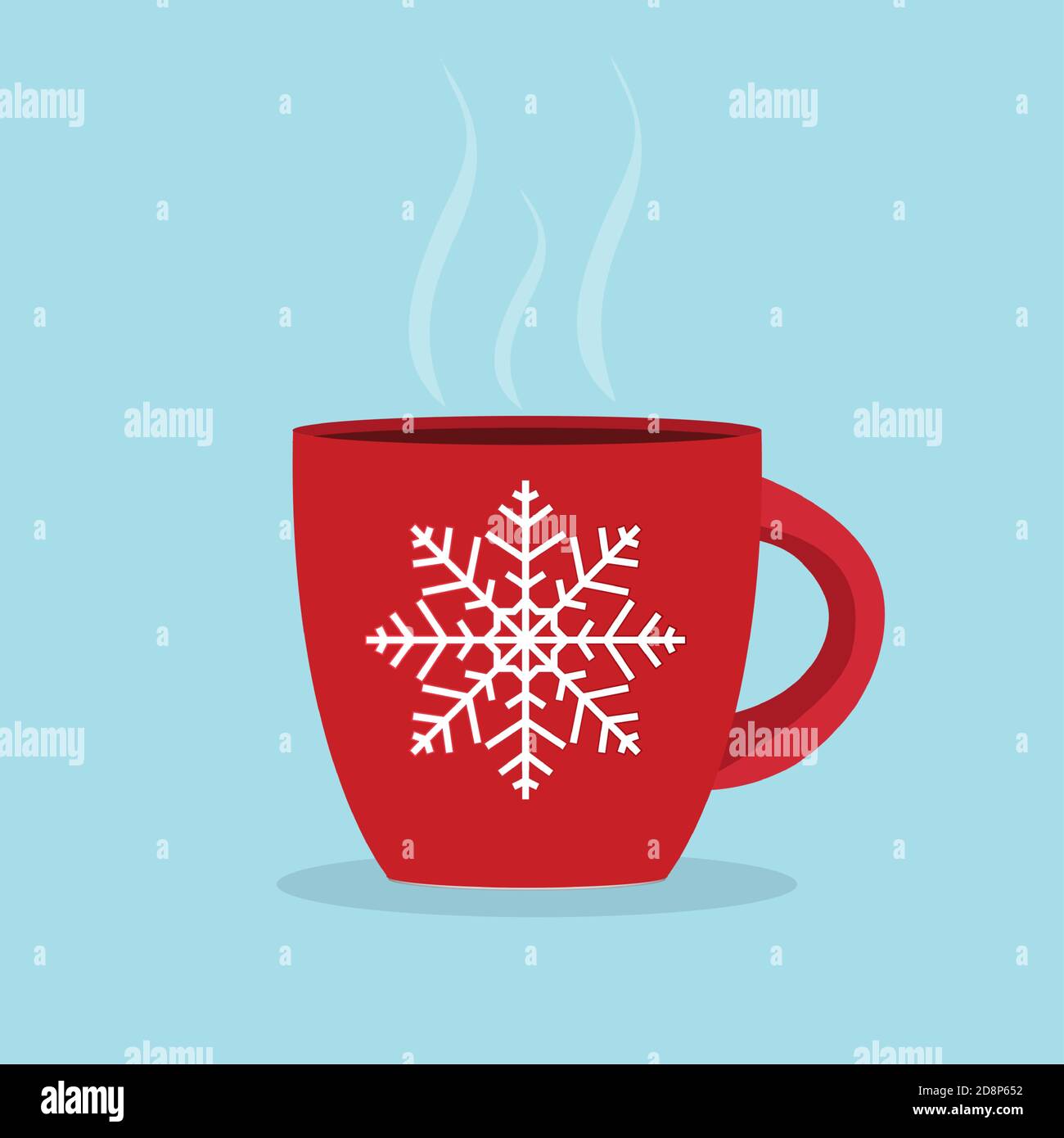Winter Cup Background. Photo-Realistic Vector. EPS10 Stock Vector Image ...
