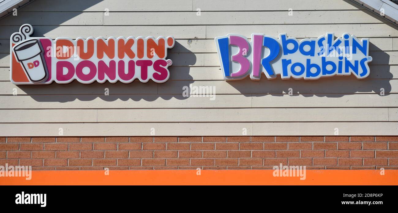 Baskin robbins logo hi-res stock photography and images - Alamy