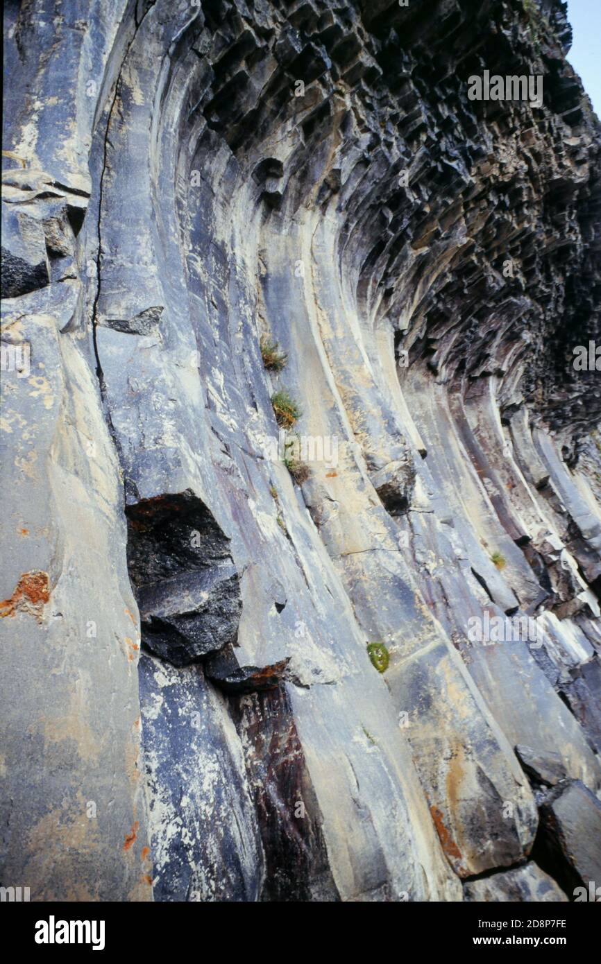 Rock formation, Baksan valley, Caucasus, Russia, 1990 Stock Photo - Alamy