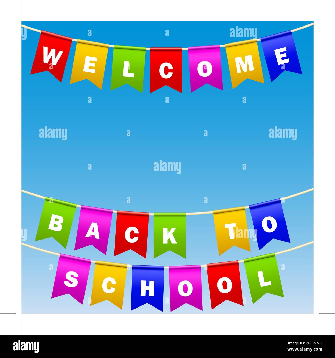 Welcome Back To School Banner Printable