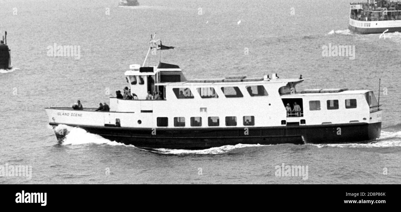 MV ISLAND SCENE.. PORTSMOUTH Stock Photo - Alamy