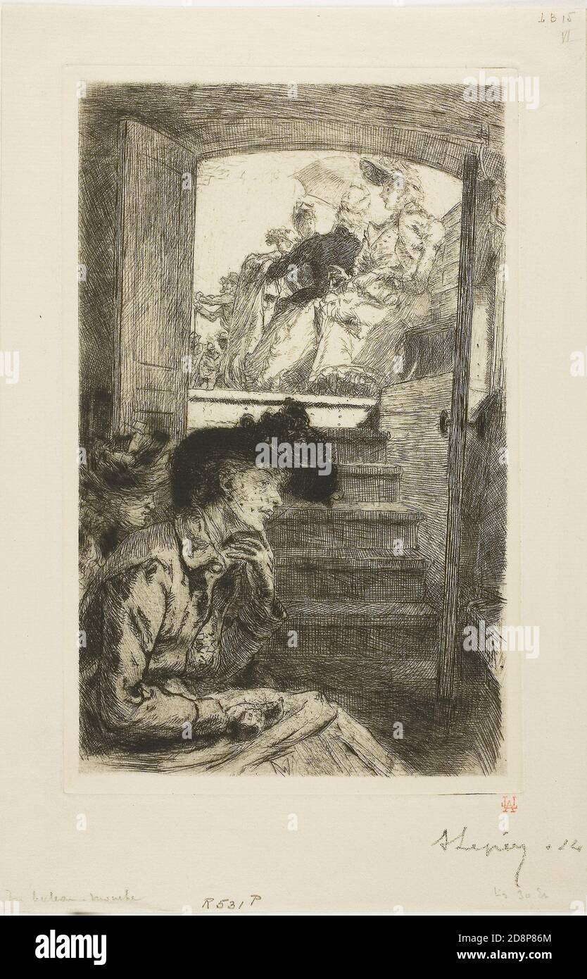 Etching with drypoint hi-res stock photography and images - Alamy