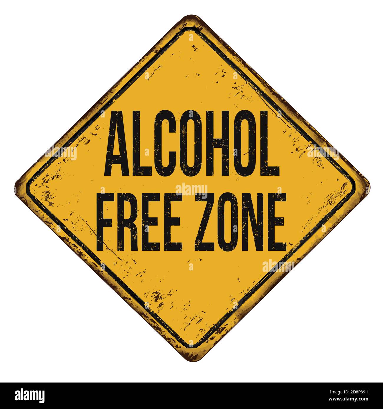 Alcohol free zone Stock Vector Images - Alamy