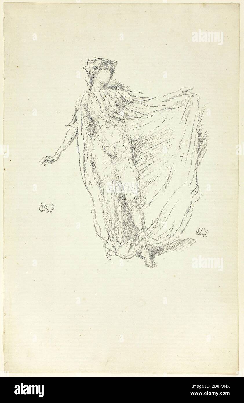 Transfer lithograph in black on ivory laid paper Stock Photo - Alamy