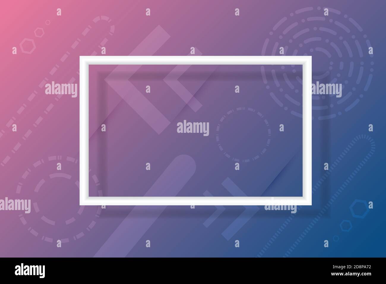 Modern abstract background with frame. Vector Stock Vector Image & Art ...