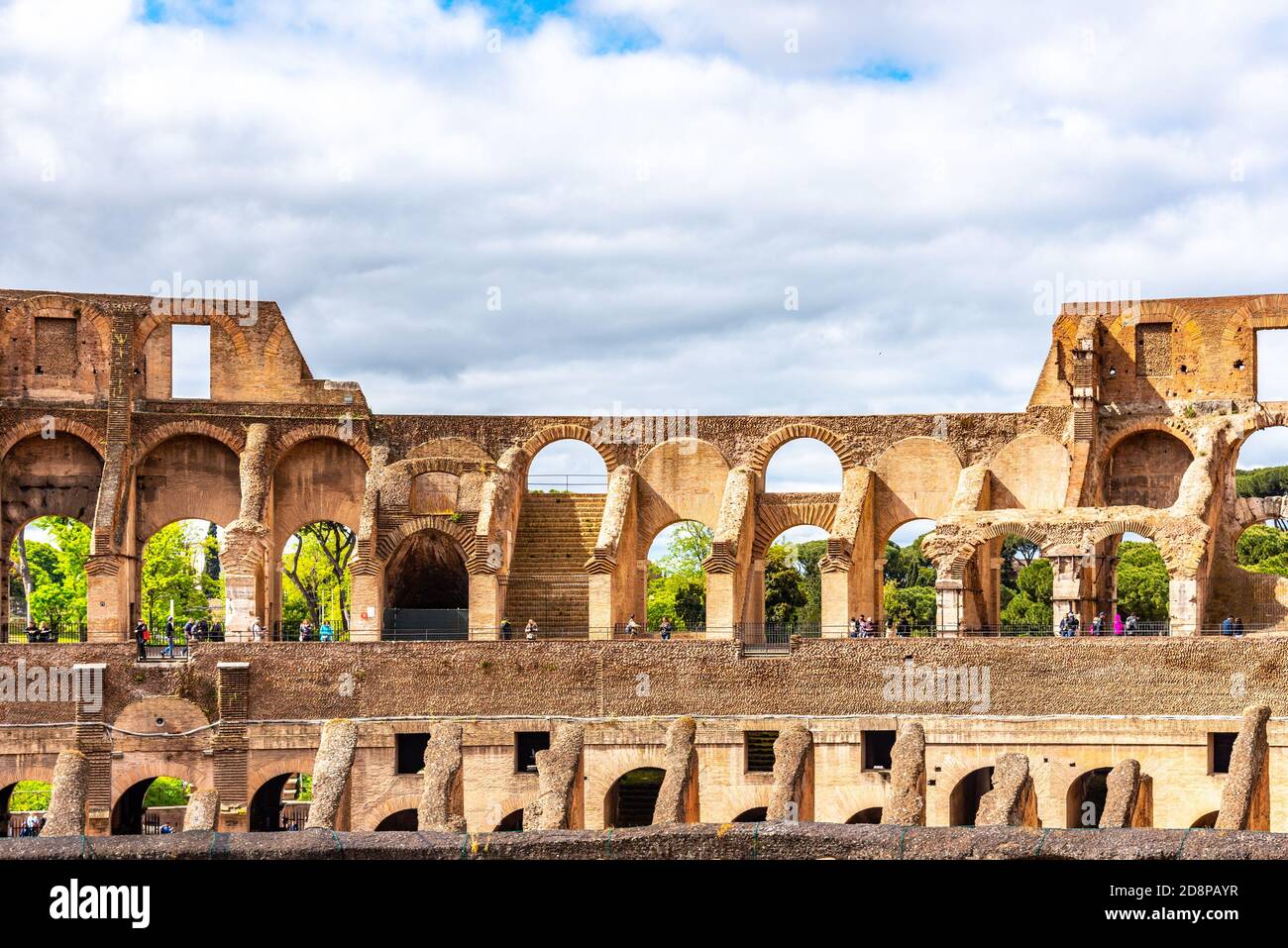 ROME, ITALY - MAY 06, 2019: Colosseum, Coliseum or Flavian Amphitheatre ...