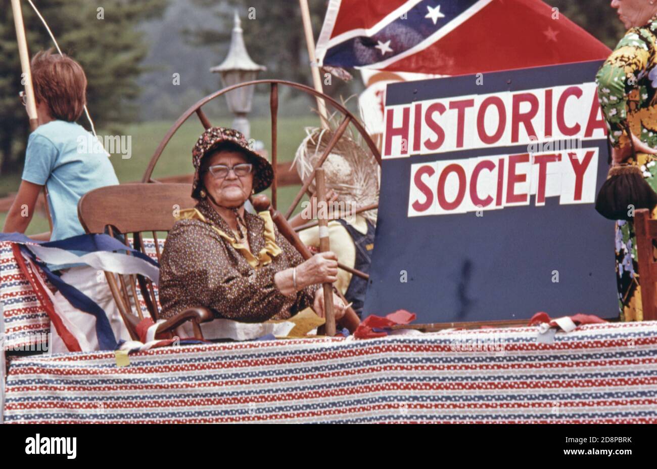 4th of july parade 1970's hi-res stock photography and images - Alamy