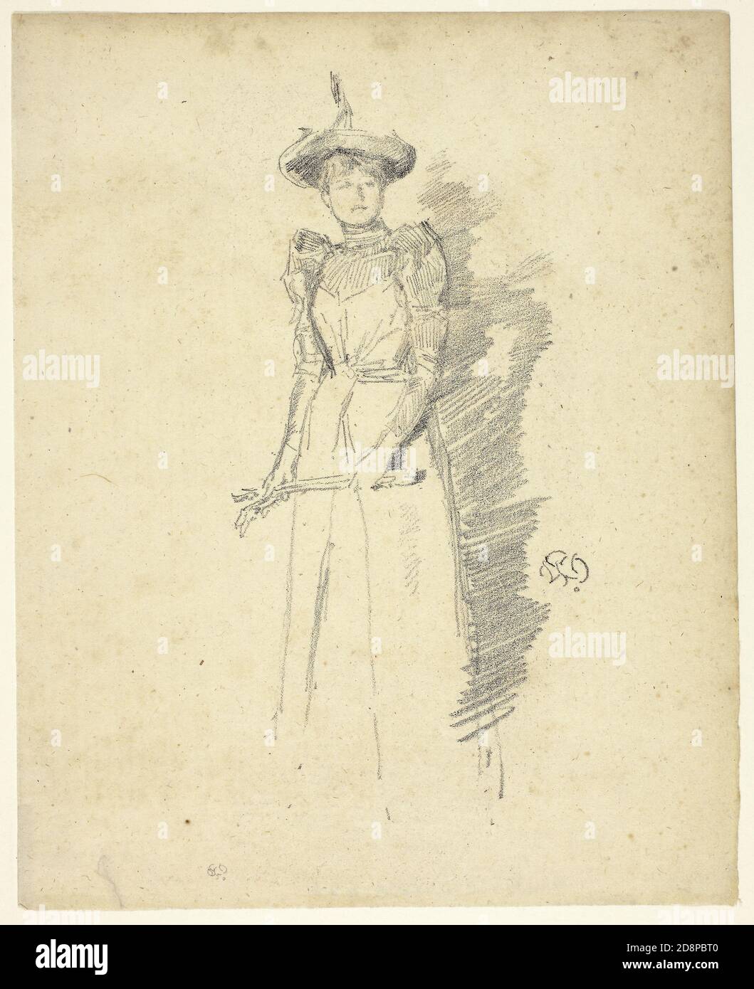 Transfer lithograph in black on laid paper hi-res stock photography and ...