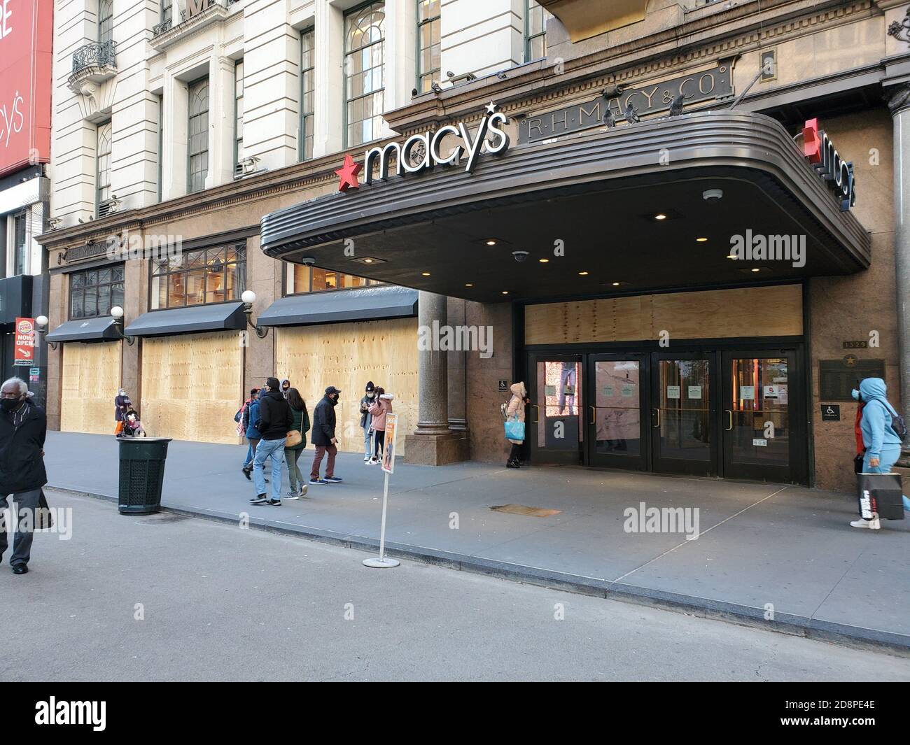 October 31, 2020, New York, New York, USA: Macy's Flagship store in ...