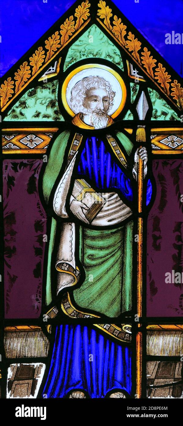 St thomas with spear hi-res stock photography and images - Alamy