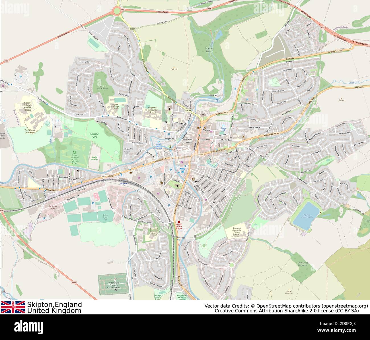 Map of hartlepool Stock Vector Images - Alamy