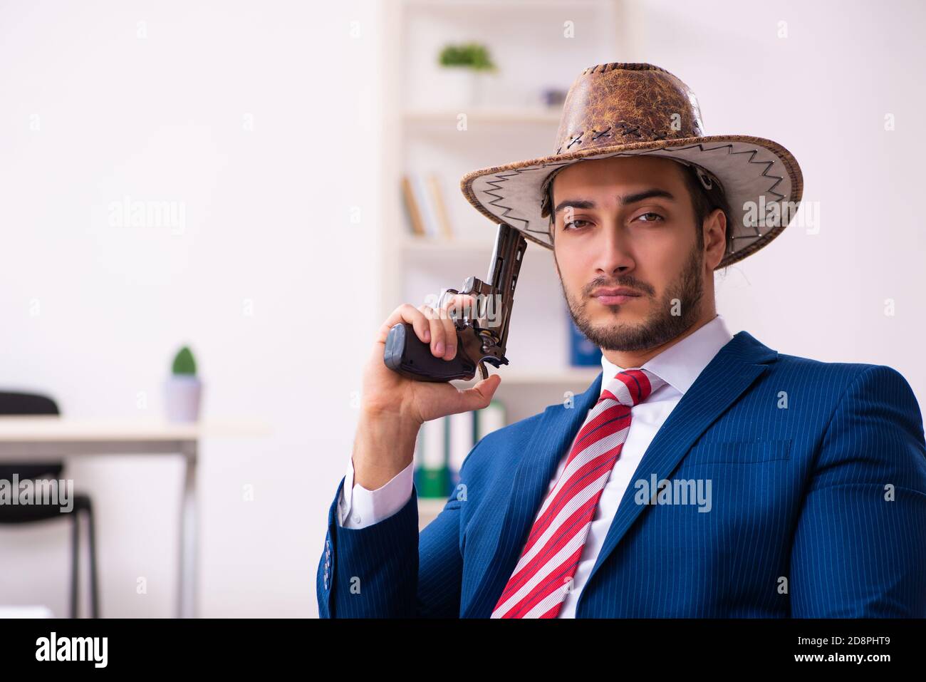 Sombrero hat office hi-res stock photography and images - Alamy