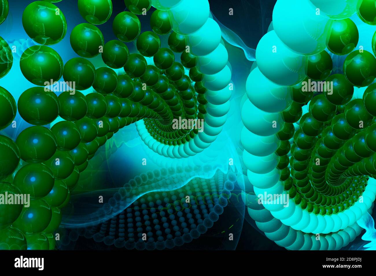 Digital illustration of DNA in color background Stock Photo - Alamy