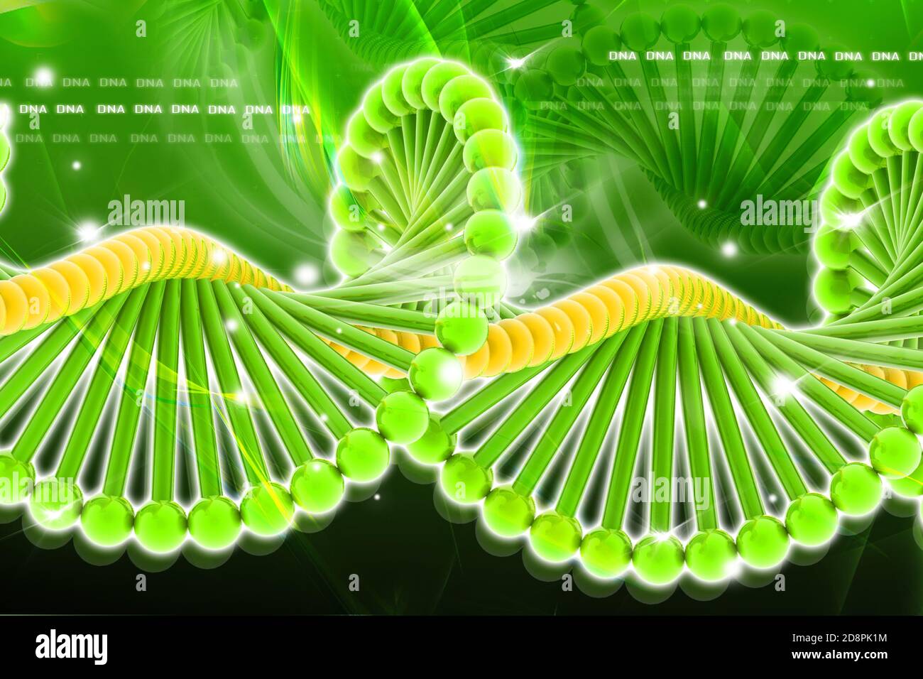 DNA in digital design Stock Photo - Alamy