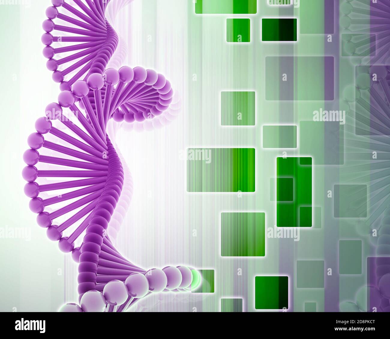 DNA in abstract design Stock Photo - Alamy