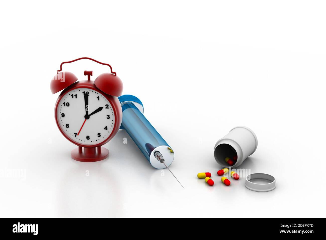 Medical time concept doctor Cut Out Stock Images & Pictures - Alamy