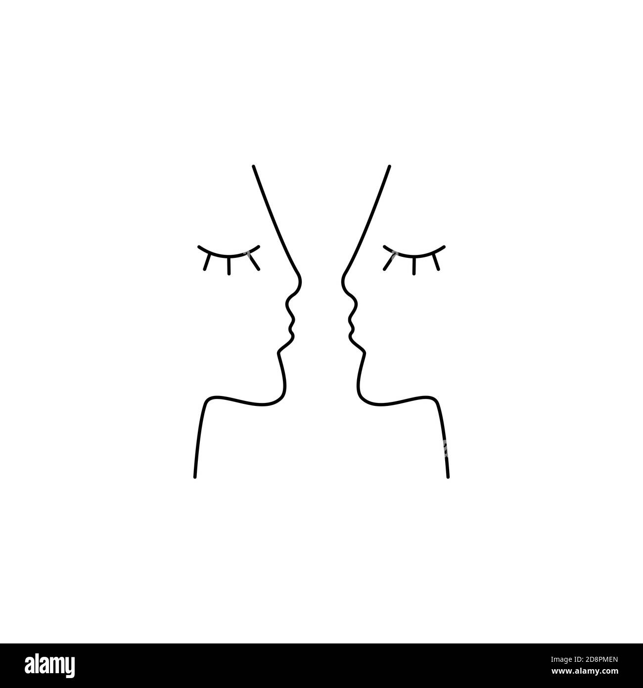 Nose print Black and White Stock Photos & Images - Alamy