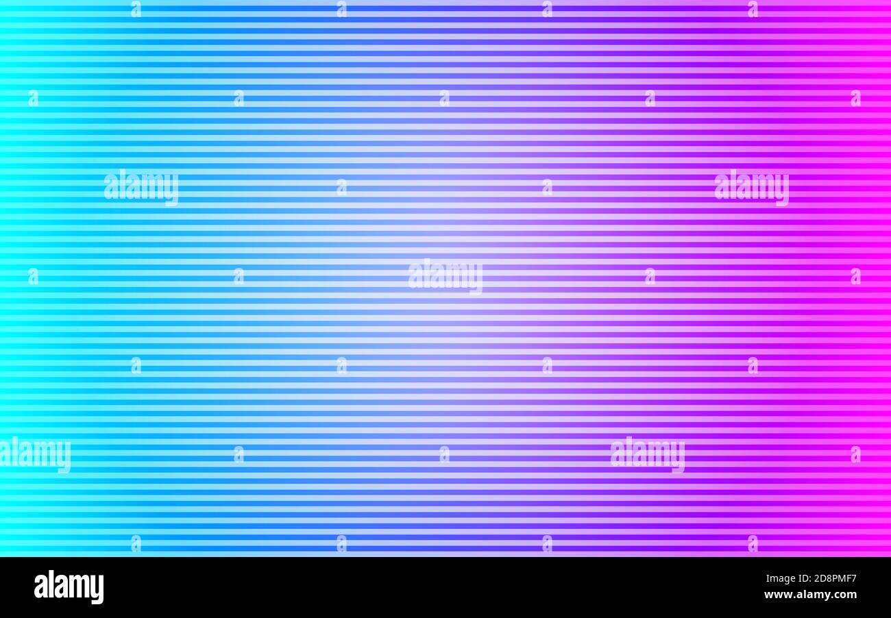 Abstract striped lined horizontal glowing background. Scan screen ...