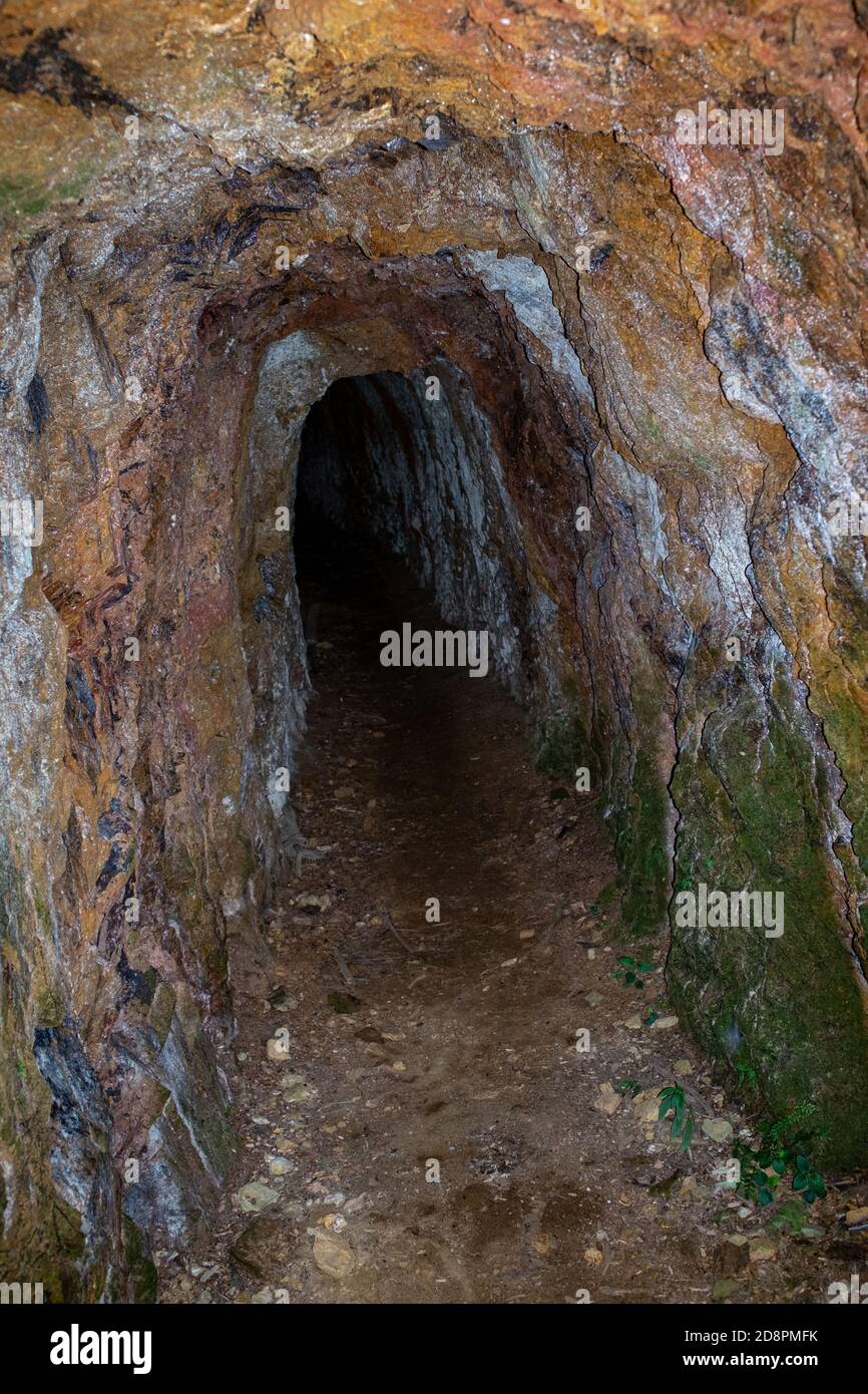Small Cave where Bats Live Stock Photo - Alamy