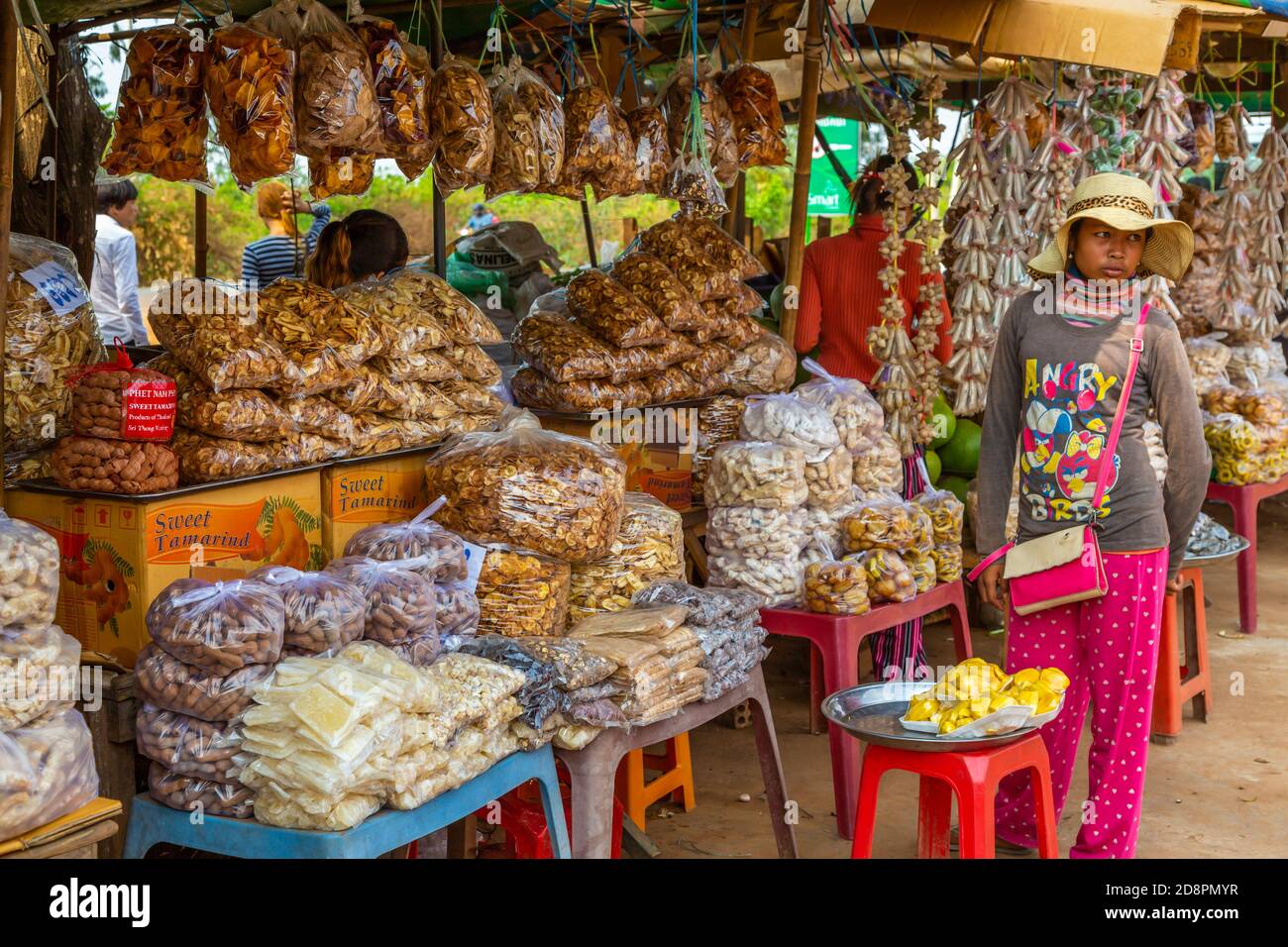The Insect Market at Skun, Cambodia, Asia Stock Photo - Alamy