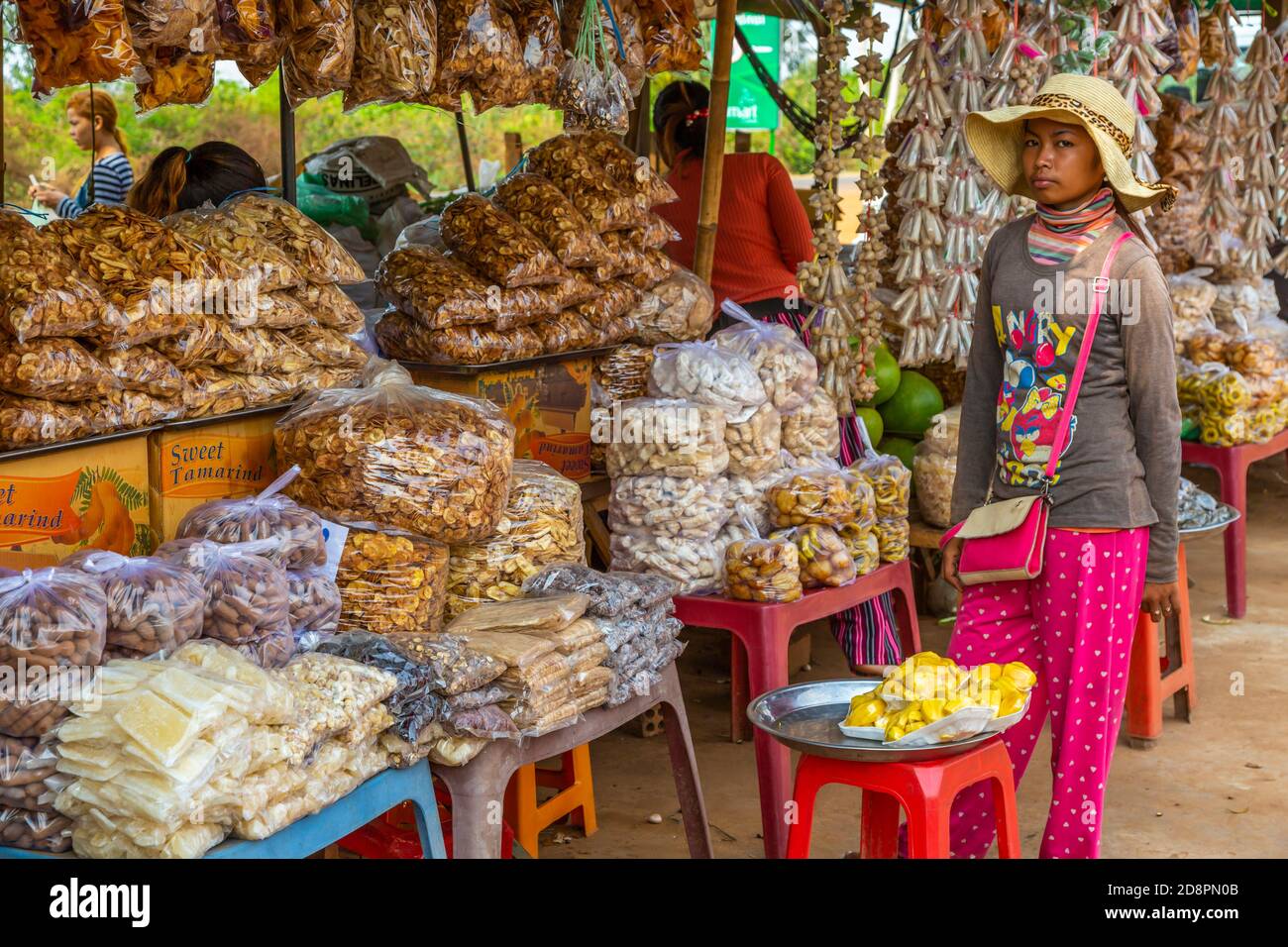 The Insect Market at Skun, Cambodia, Asia Stock Photo - Alamy