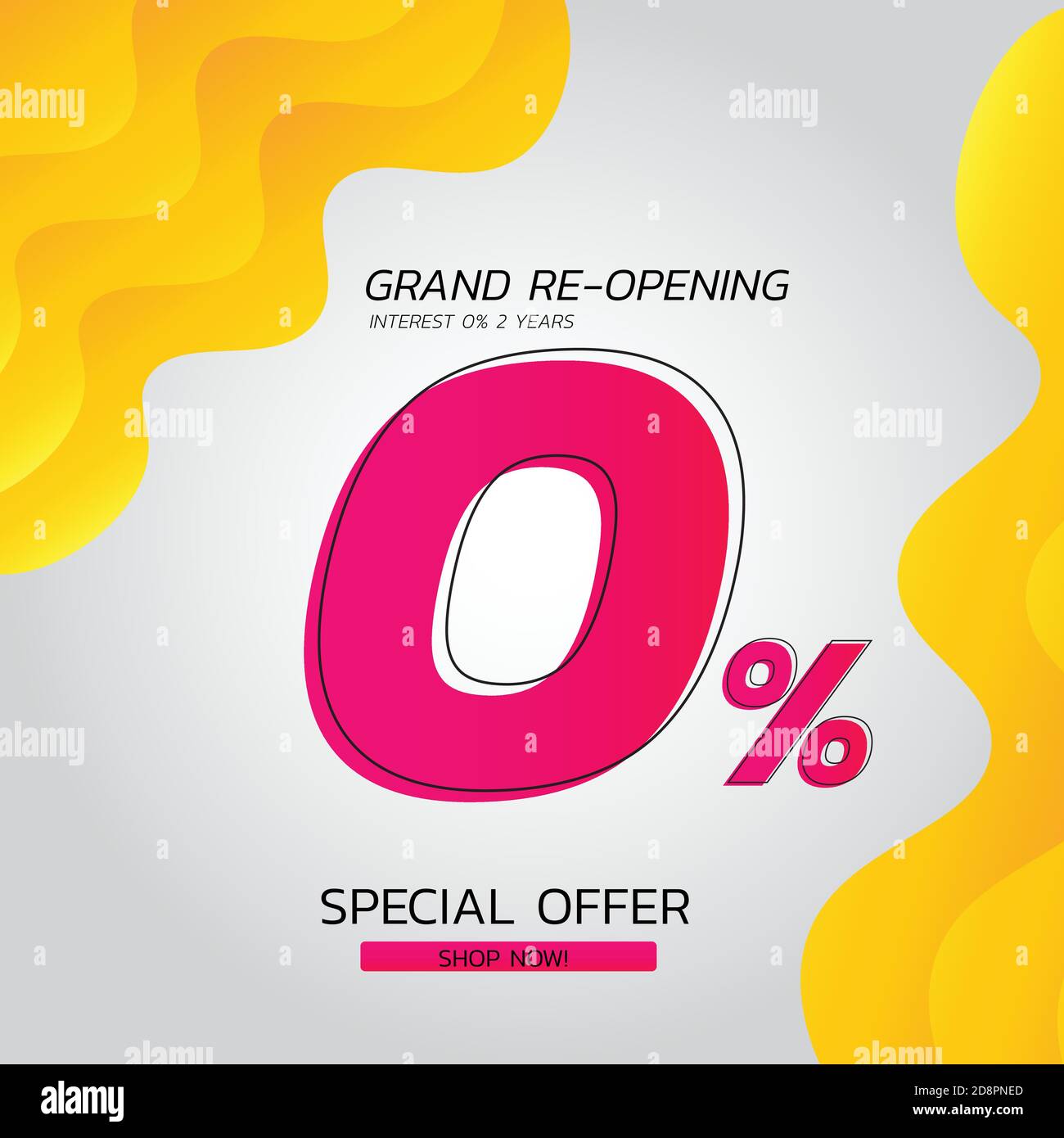 discount Promotion Template Vector illustration Stock Vector Image ...