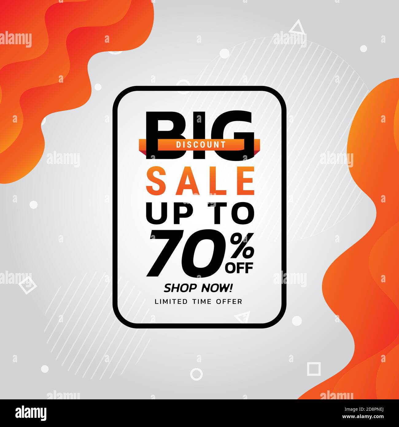 big sale Template Vector illustration Stock Vector Image & Art - Alamy