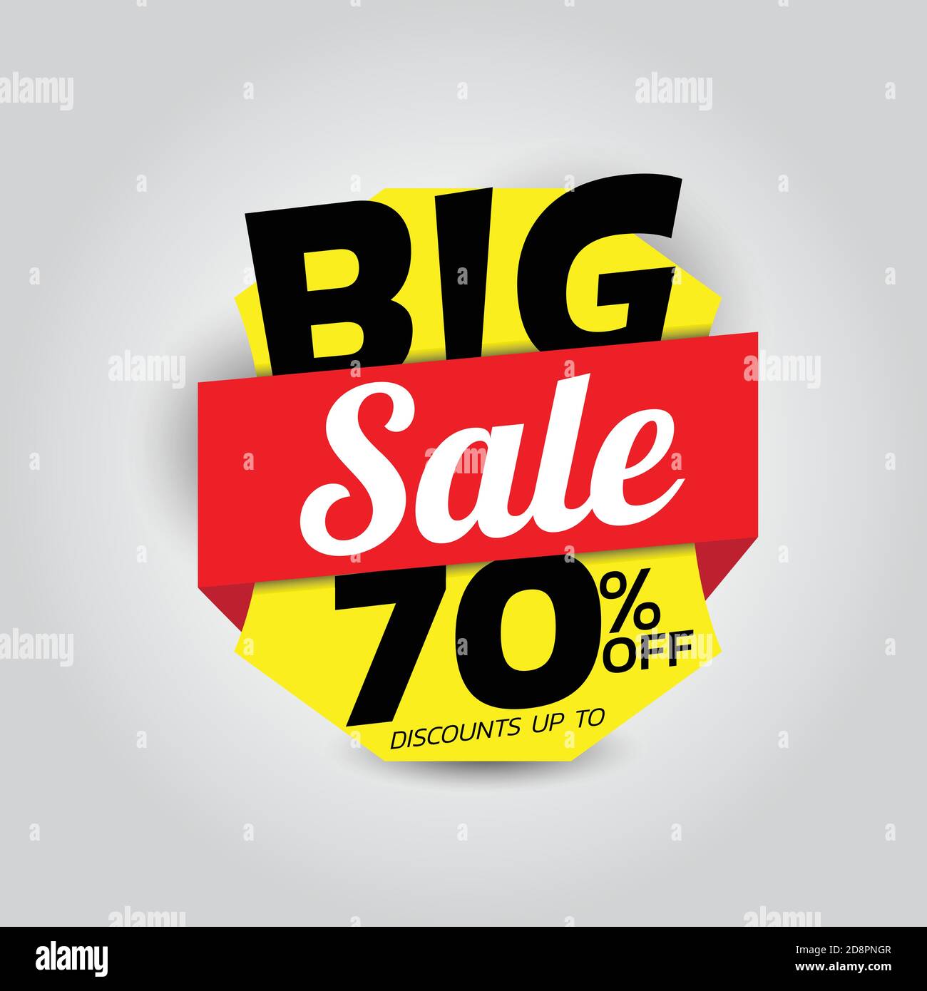 big sale Template Vector illustration Stock Vector Image & Art - Alamy