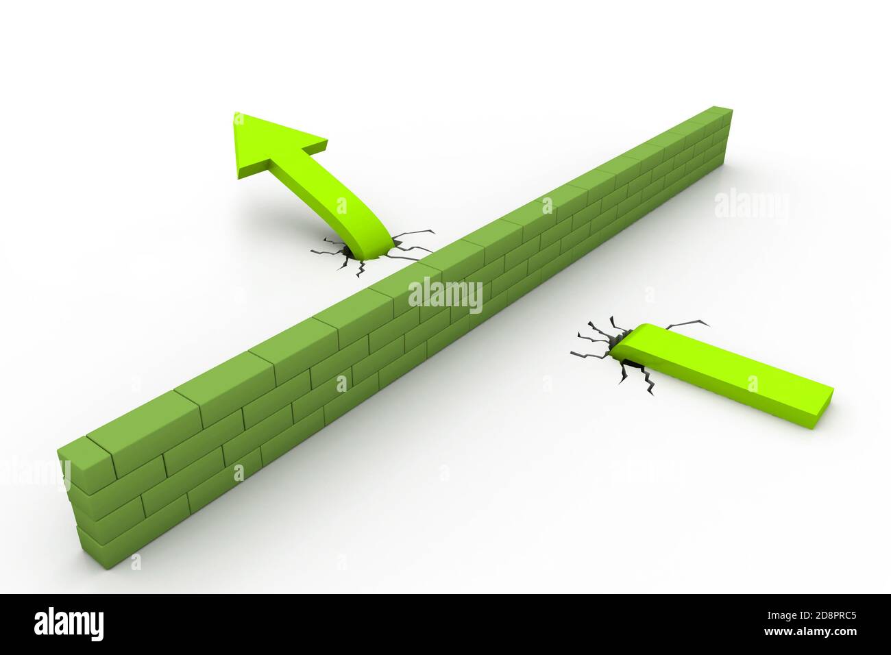 Don’t stop arrow Stock Photo - Alamy
